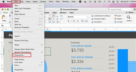 How To Password Protect An Excel File On Mac Appletoolbox