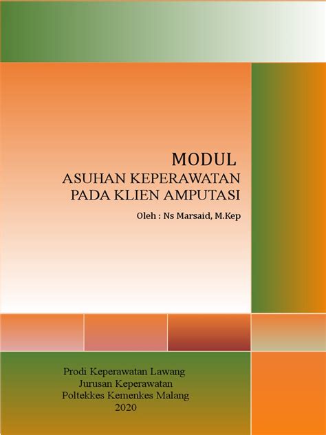 Asuhan Keperawatan Komprehensif Pada Pasien Amputasi Pdf
