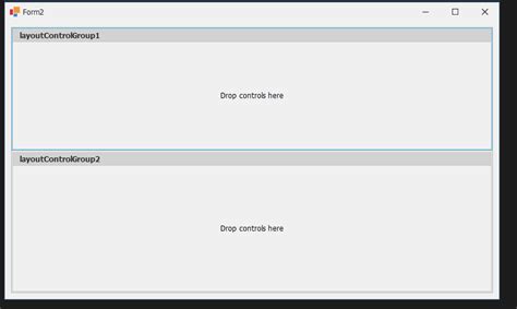 Devexpress中layoutcontrol的使用及其控件布局设计 简单介绍。devexpress Layoutcontrol