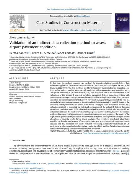 Validation Of An Indirect Data Collection Method To Assess Airport