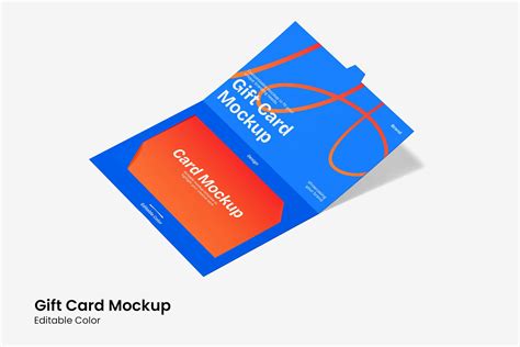 T Card Psd Mockup