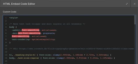 Fluid Typography In Webflow
