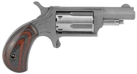 North American Arms Mini Revolver Stainless 22 Mag 1 625 Barrel 5