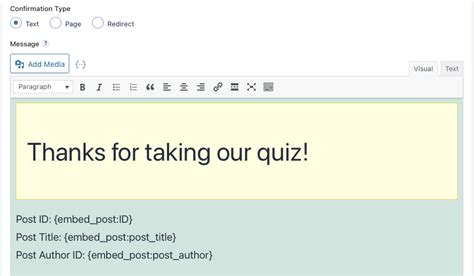{embed post} merge tag gravity forms documentation