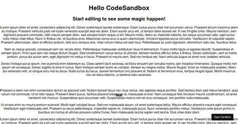 Locomotive Scroll Examples Codesandbox
