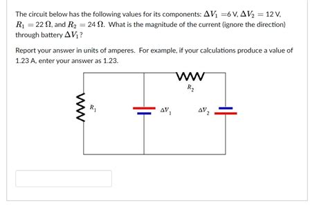 [solved] the circuit below has the following values for its