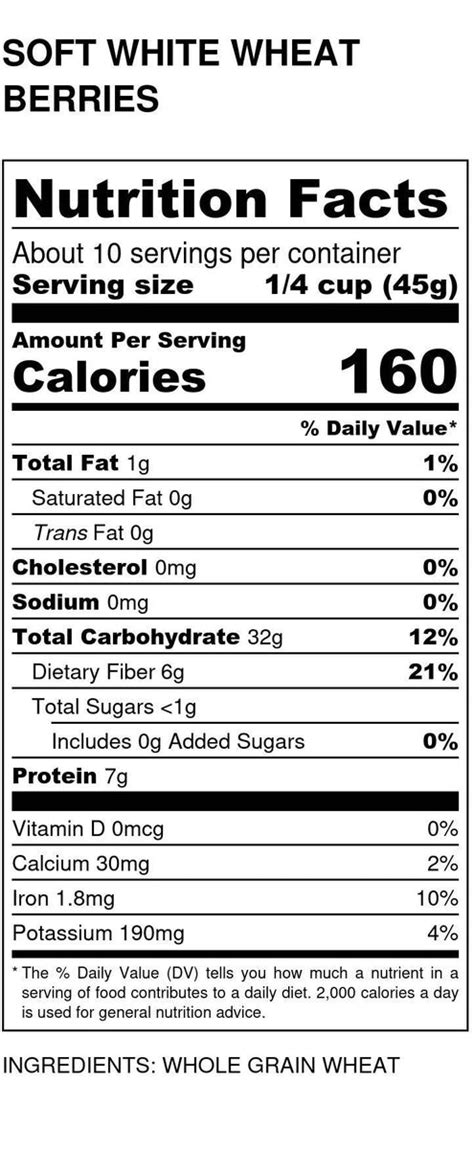 Wheat Berries Soft White Country Life Natural Foods