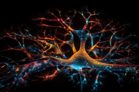 Premium Ai Image Neurotransmitters Inside The Brain