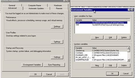 How To Set Up Path To Exe Gnuwin32 Binary Files In Windows Xp Vista 2003 2008 Setting