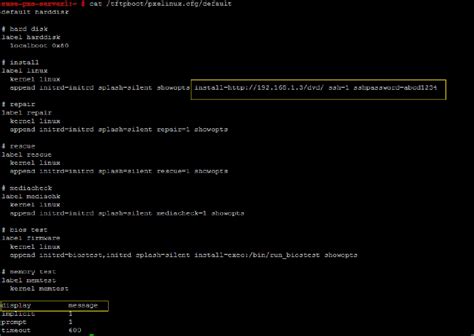 how to configure pxe server to install suse linux enterprise server 11