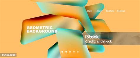 다채로운 기하학적 배경 방문 페이지 배경 화면 배너 배경 전단지 카탈로그 표지 전단지에 대한 벡터 일러스트 레이 션 0명에 대한 스톡 벡터 아트 및 기타 이미지 Istock