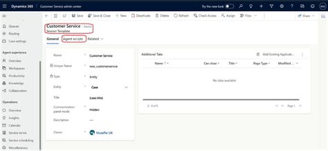 Agent Scripts In Customer Service Workspace Dynamics 365