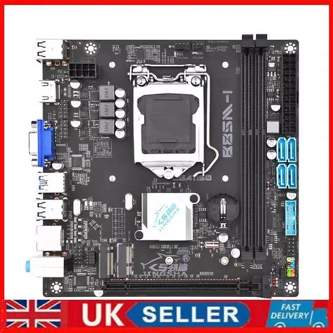 B85m I Itx Computer Motherboard Gigabit Ethernet Support 4th Gen Core