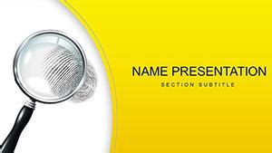 Operating Fingerprints PowerPoint Template