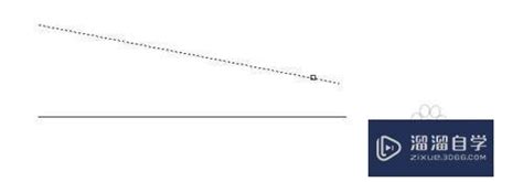 Cad怎么找出两条不平行线段的交点并连线？溜溜自学网