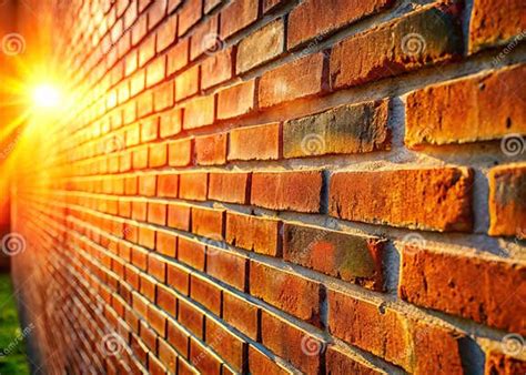 Brick Wall A Symbol Of Enduring Strength And Resilient Democracy In A Sundrenched Landscape Brick Wall A Symbol Of Enduring Strength And Resilient Democracy In A Sundrenched Landscape