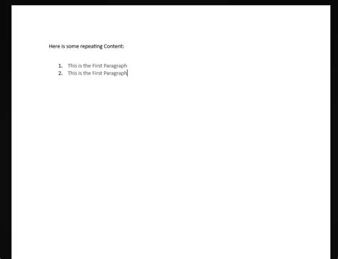 outlook repeating section content control from power automate works