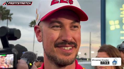 Joey Logano Recaps Daytona 500 Ending And Going For The Win Youtube