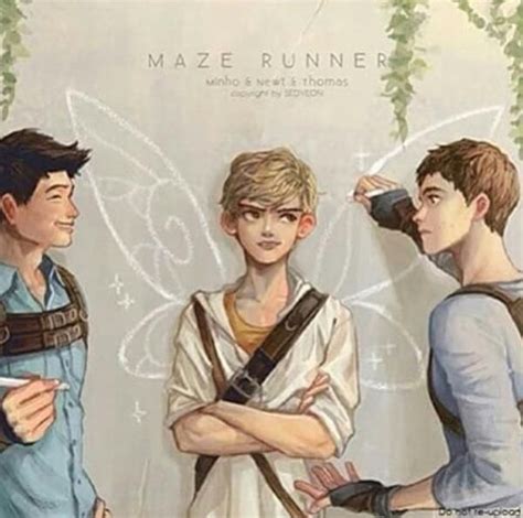 Thominewt Newt Maze Runner Labyrinthe Maze Runner Thomas
