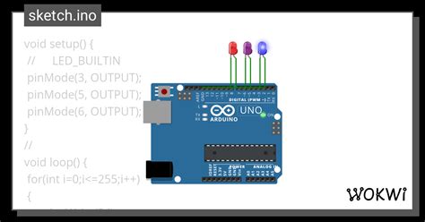 Breathled Wokwi Esp32 Stm32 Arduino Simulator