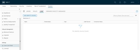 Configure NSX T 3 0 RBAC With Native Active Directory Integration VElements Net