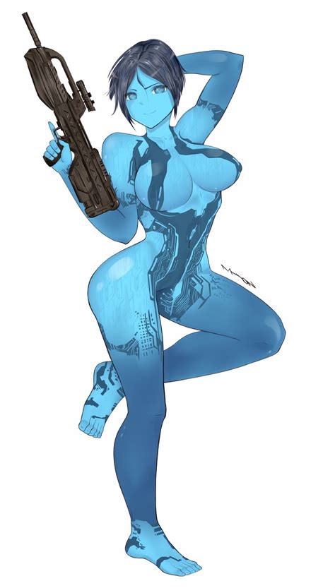 Cortana Halo Drawn By Athanarion Danbooru