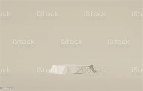 3d 베이지색 돌 바위 연단 또는 무대 모형 스탠드 제품 장면 배경입니다 3d 연단 무대 그림 렌더링입니다 0명에 대한 스톡