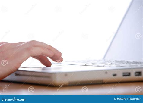 Laptop Keyboard Stock Photo Image Of Digital Adult Office