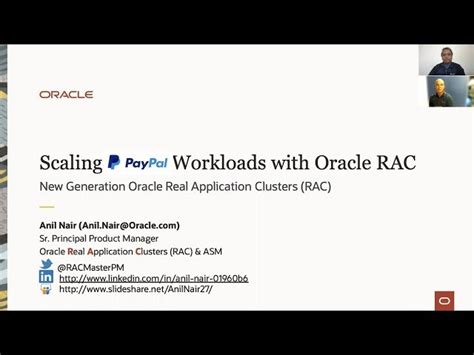 Free Video Scaling Paypal Oltp Workloads With Oracle Real Application