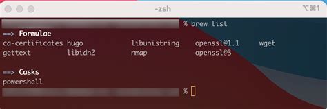 Update Homebrew On Macos And Erwin Bierens