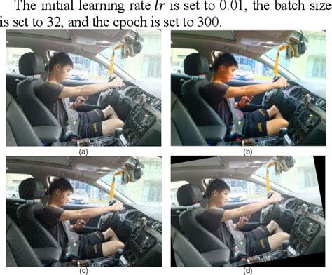 Figure From A Visual Recognition Method For The Automatic Detection Of Distracted Driving