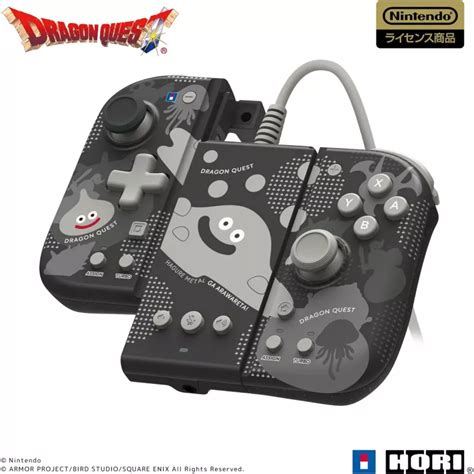 Grip Controller Split Pad Compact Attachment Set Nintendo Switch Dragon Quest Hagure Metal