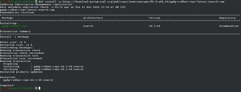 How To Install PostgreSQL And PgAdmin In RHEL