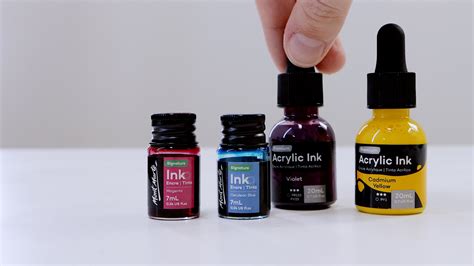 Guide To Acrylic Ink Vs Drawing Ink