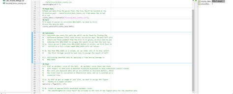 MATLAB The Questions Are In Green I Have Started But Chegg