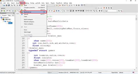 Cricket Score Management System In C With Source Code