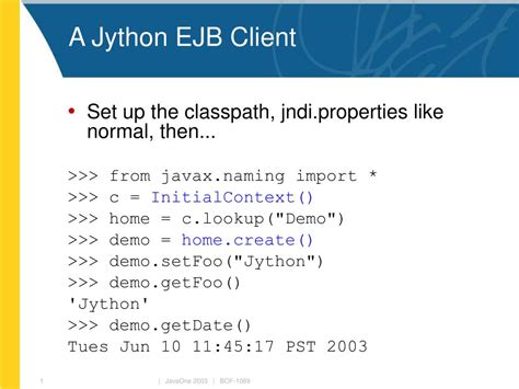 Ppt Using Jython To Speed Development Powerpoint Presentation Free