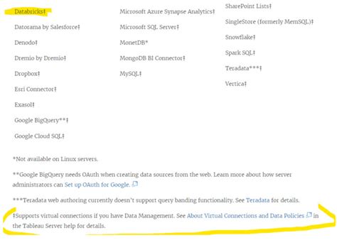 Virtual Connection For Databricks