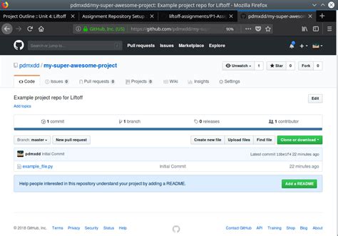 Github Issues — Liftoff Documentation