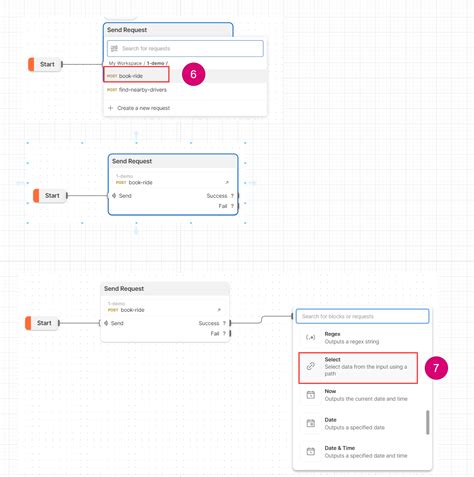Pass Data From One Block To Another Block As A Request Param In Postman