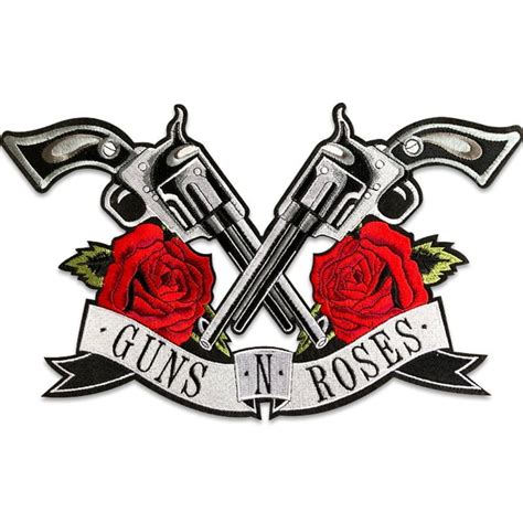 Guns N Roses Bügelbild Flicksachende