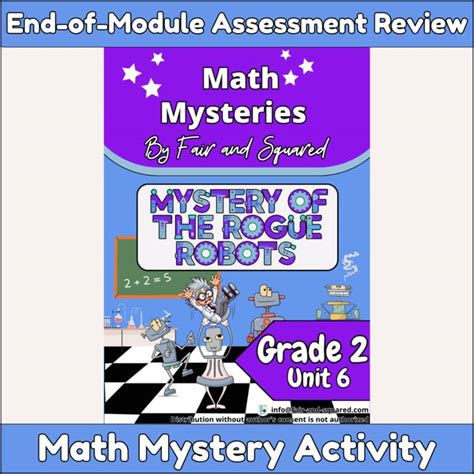 Grade 2 Unit 6 Illustrative Math® Math Mystery Im Unit Assessment Review Game