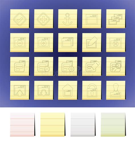 application programming server and computer icon stock vector