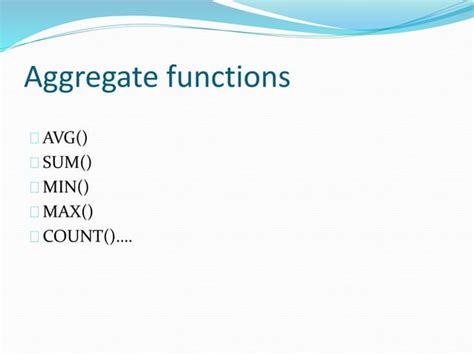 Windowing Functions In Sql Server Pptx