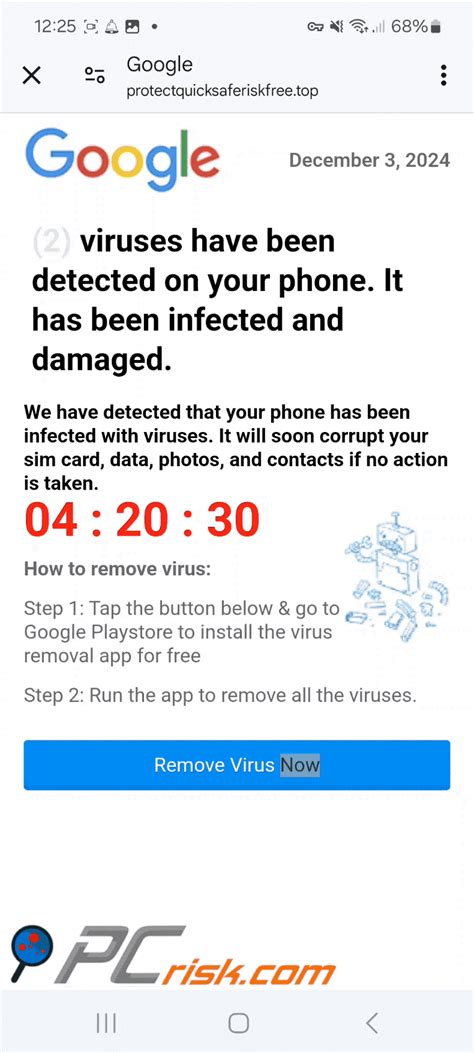 Viruses Have Been Detected On Your Phone Pop Up Scam Removal And Recovery Steps Updated