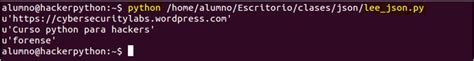Manejo De Json En Python Cybersecuritylabs