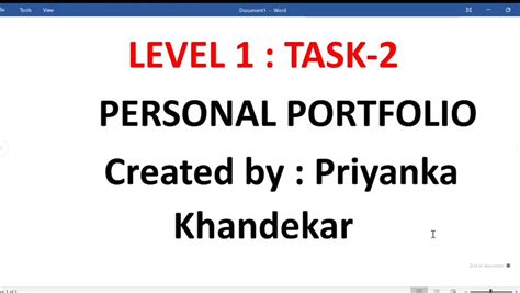 Priyanka Khandekar On Linkedin Level1 Task2 Thankyou Oasisinfobyte Webdevelopment