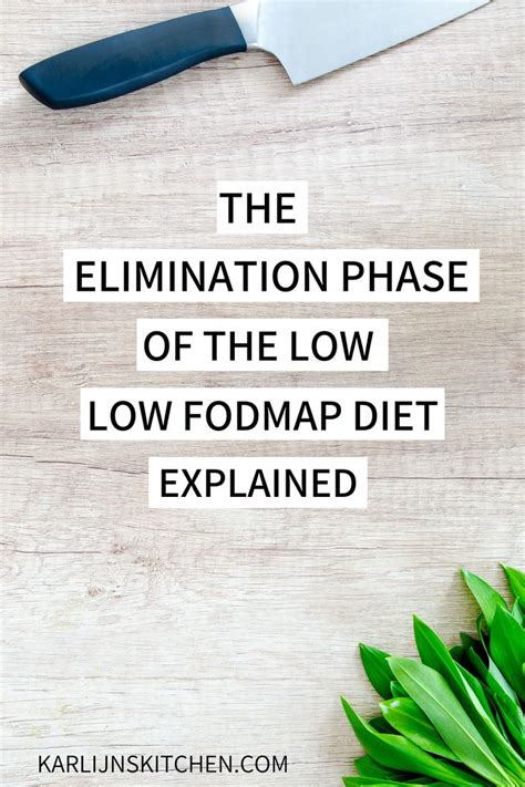 The Elimination Phase Of The Low Fodmap Diet Karlijns Kitchen