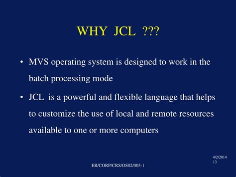 Ppt Job Control Language Powerpoint Presentation Free Download Id