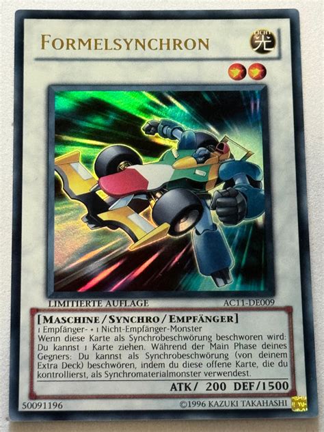 Formula Synchron Ac11 De009 Genesis Tcg